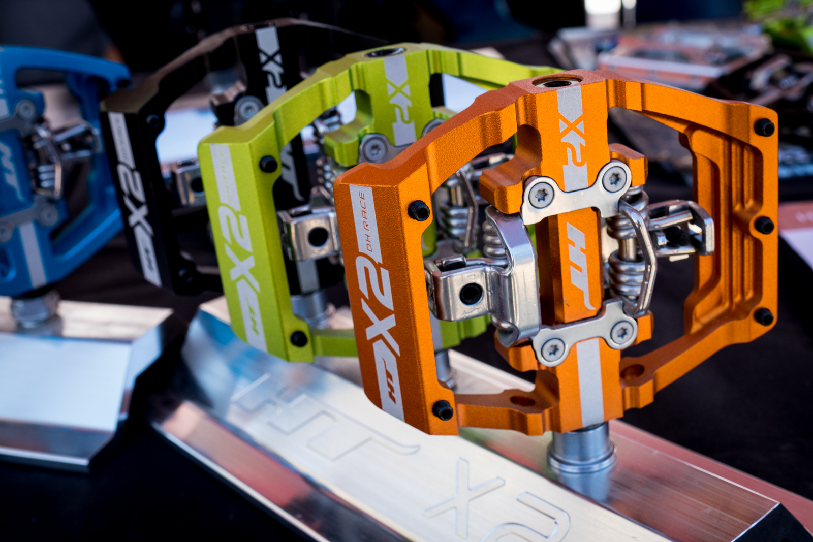 HT X2 Clipless Pedals and More Cleat Options - 2015 Sea Otter Classic ...