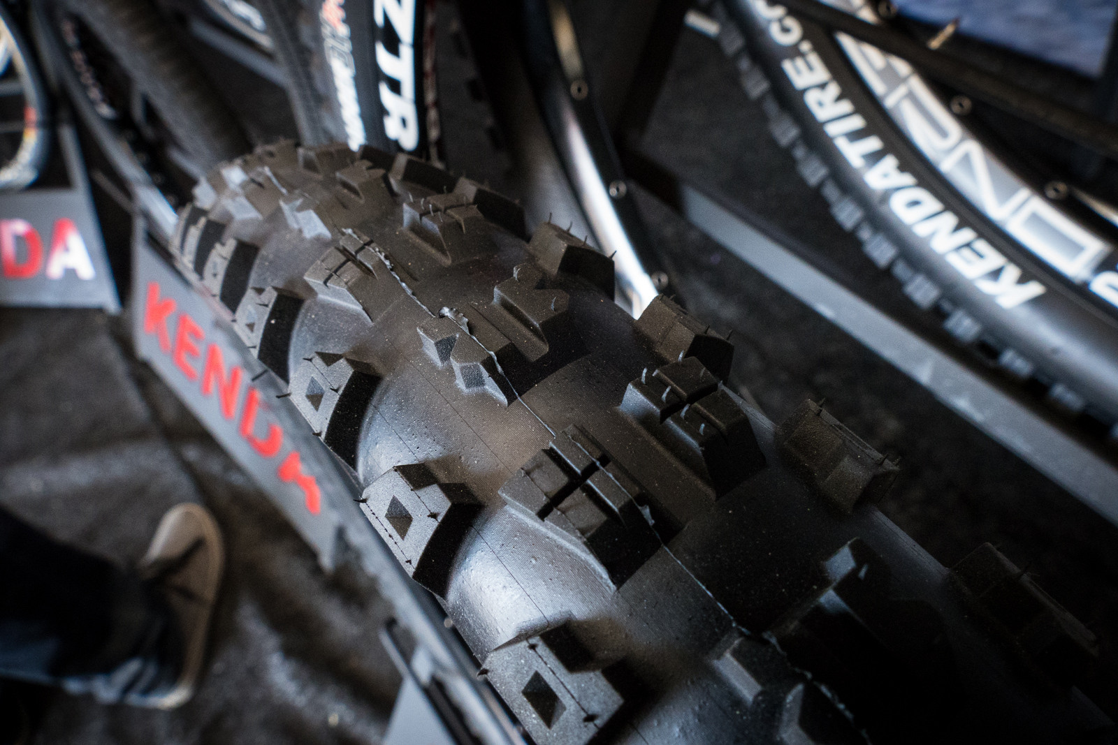 Kenda Nexcavator and Honey Badger DH Pro Tires - 2015 Sea Otter Classic ...