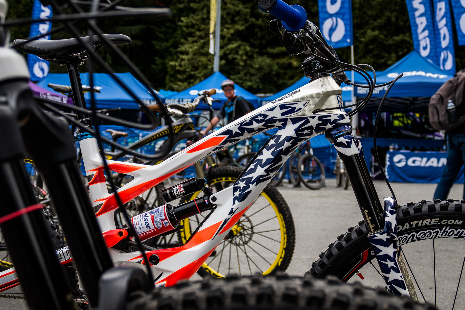 Win a Custom Painted Ol' Glory YT Capra from Sensus Rad Trails - PIT ...