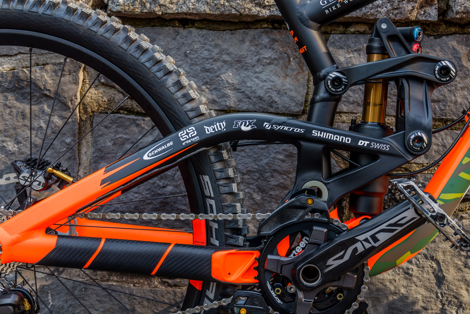 Pro Bike Check: Brendan Fairclough's Rampage Scott Gambler - Pro Bike ...