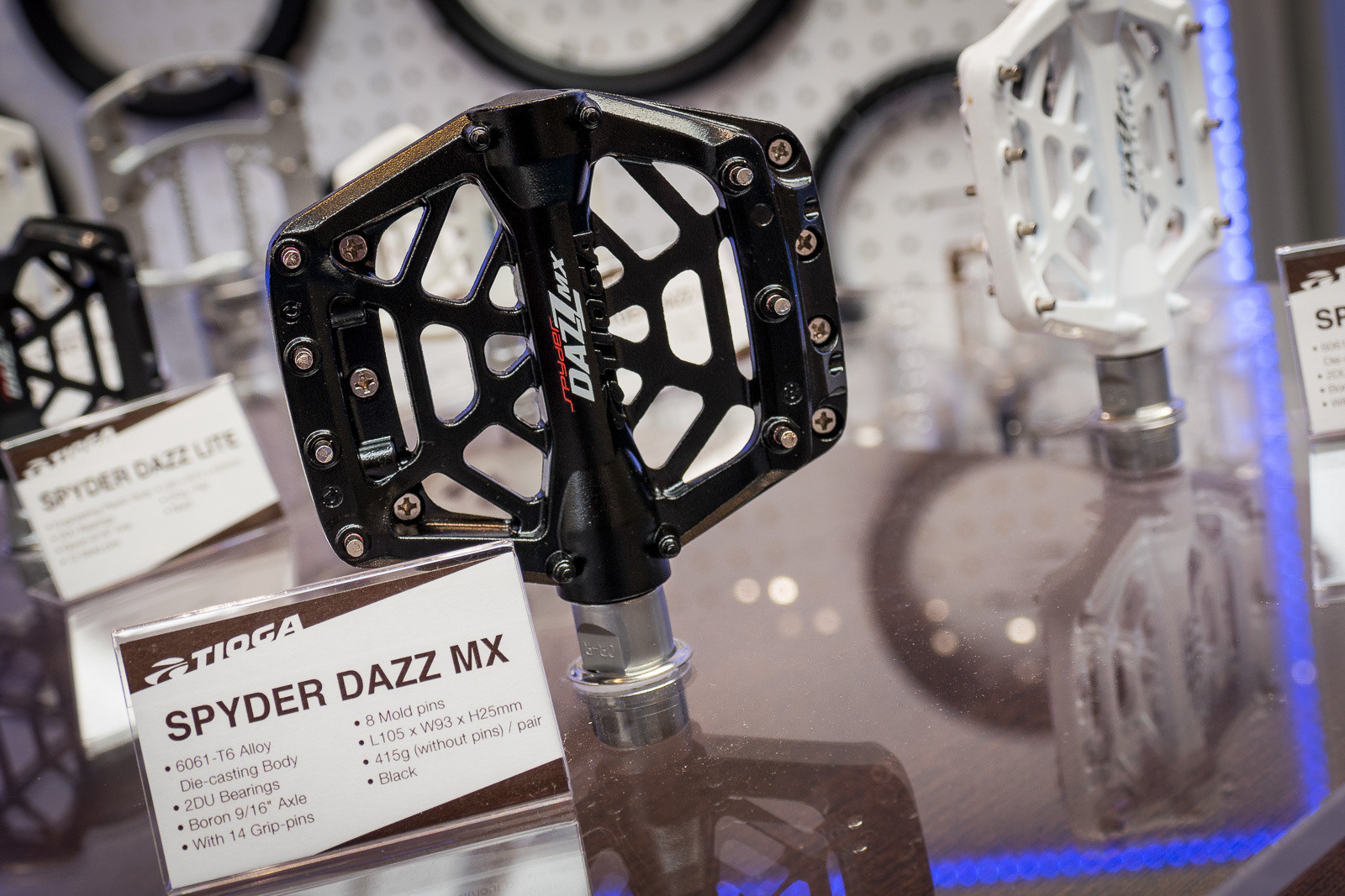 Tioga Spyder Dazz MX Pedals - 2016 Mountain Bike Components at Eurobike ...