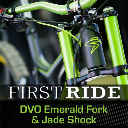 EXCLUSIVE & In Depth: First Ride on the DVO Emerald Fork & Jade Shock ...