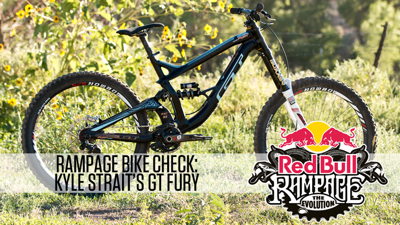Rampage Pro Bike Check: Kyle Strait's GT Fury - Mountain Biking ...