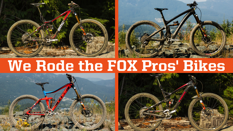 We Rode the FOX Pros' Bikes, Prototypes and All - Enduro Edition ...