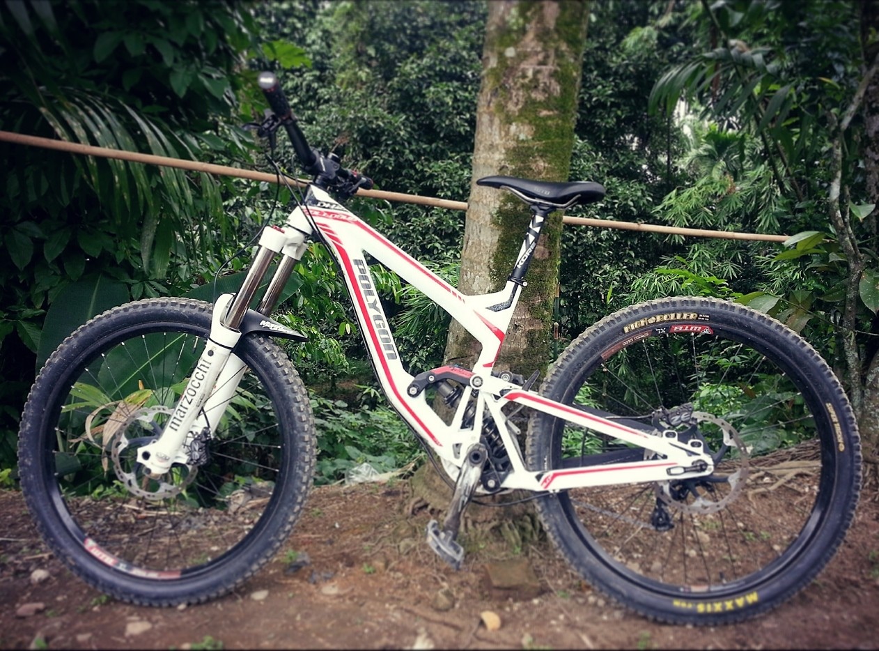 2012 Polygon Collosus DH 2.0 Single Crown Rules! - av_mayne's Bike ...