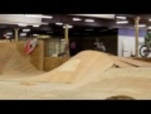 lumberyard indoor bike park - GrantSchnell - Mountain Biking Videos ...