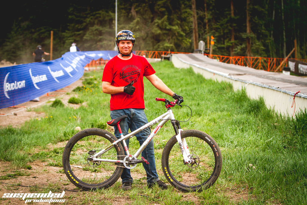 Greg Watts with his Mongoose Fireball at GoPro Mountain Games ...