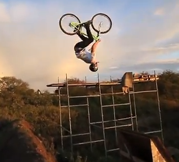 How To Backflip with Sam Pilgrim - k.shiz - Mountain Biking Videos ...