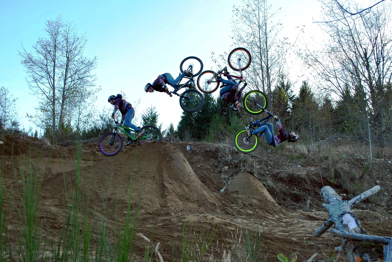 Flip sequence - AdamLaycockPhoto - Mountain Biking Pictures - Vital MTB