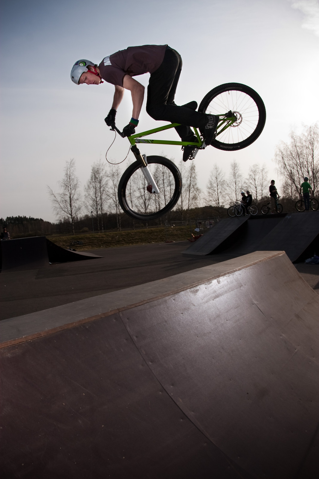 360 over a spine - Juho. - Mountain Biking Pictures - Vital MTB