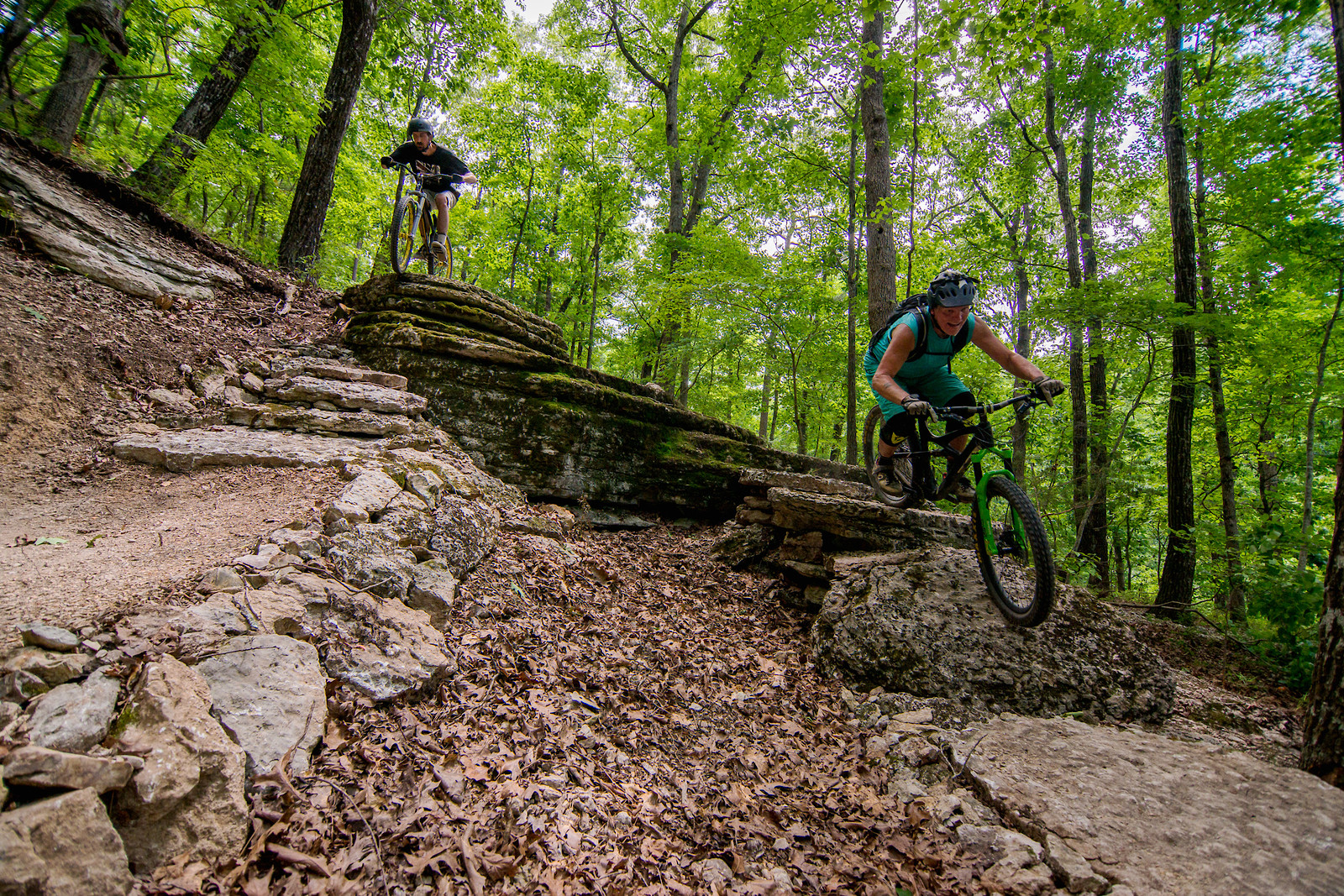 Father-son line choices - slager - Mountain Biking Pictures - Vital MTB