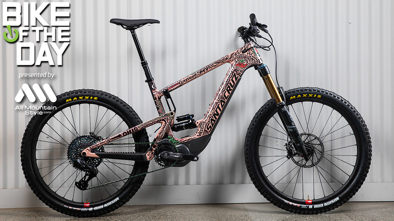 Rob Roskopp's Custom-Painted Santa Cruz Heckler - Santa Cruz Bikes's ...