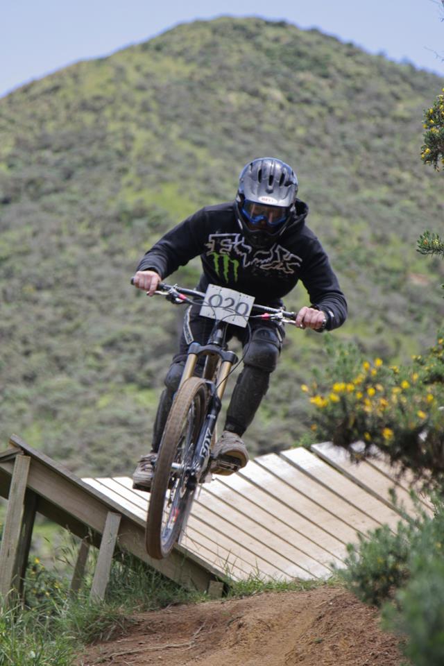 wooden berm @ jaw bone race dec 11 - Mike Stirrat - Mountain Biking ...