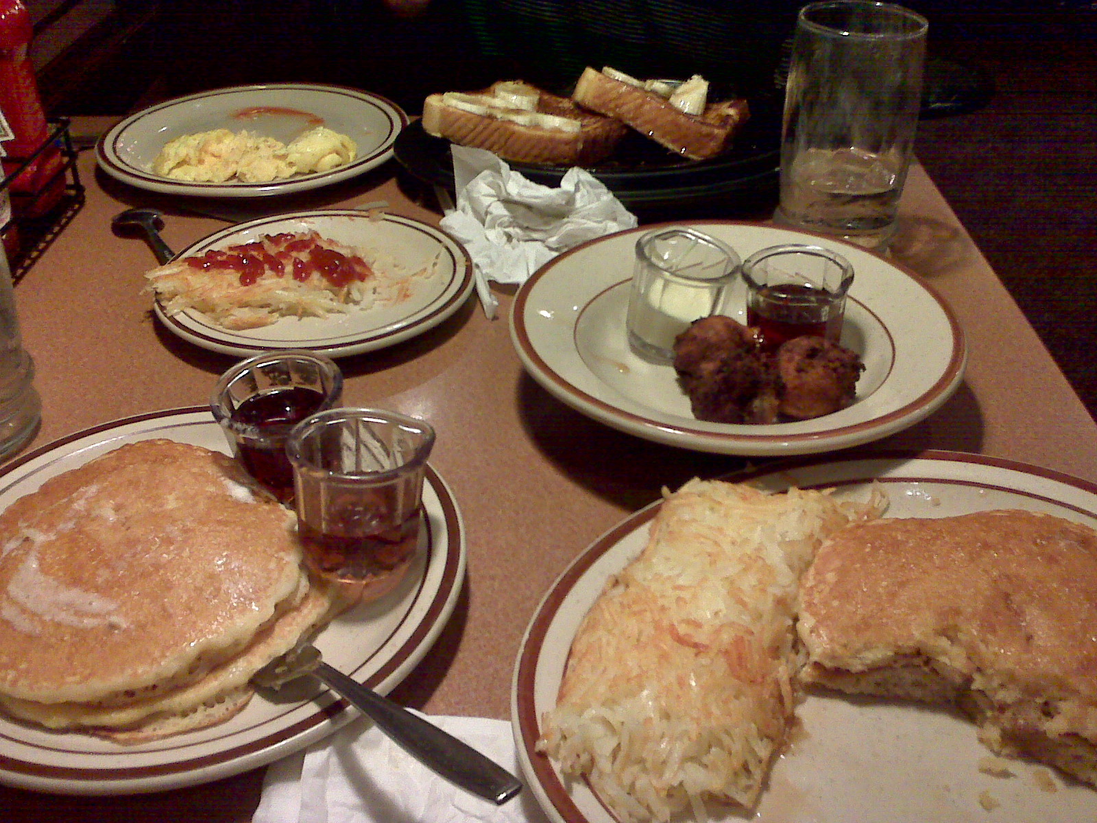 Midnight Breakfast at Denny's during SubieFest weekend ...
