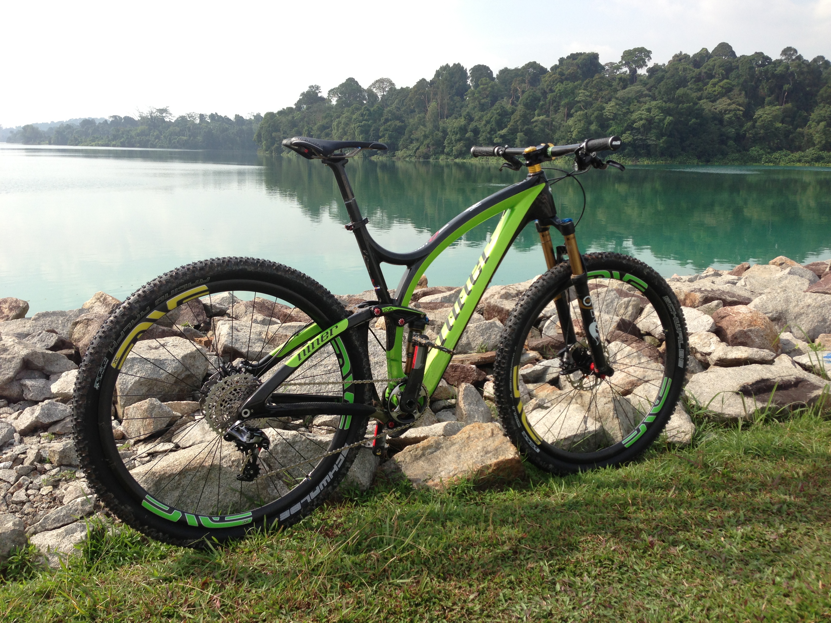 Niner Jet9 RDO "Shrek" - calchin's Bike Check - Vital MTB