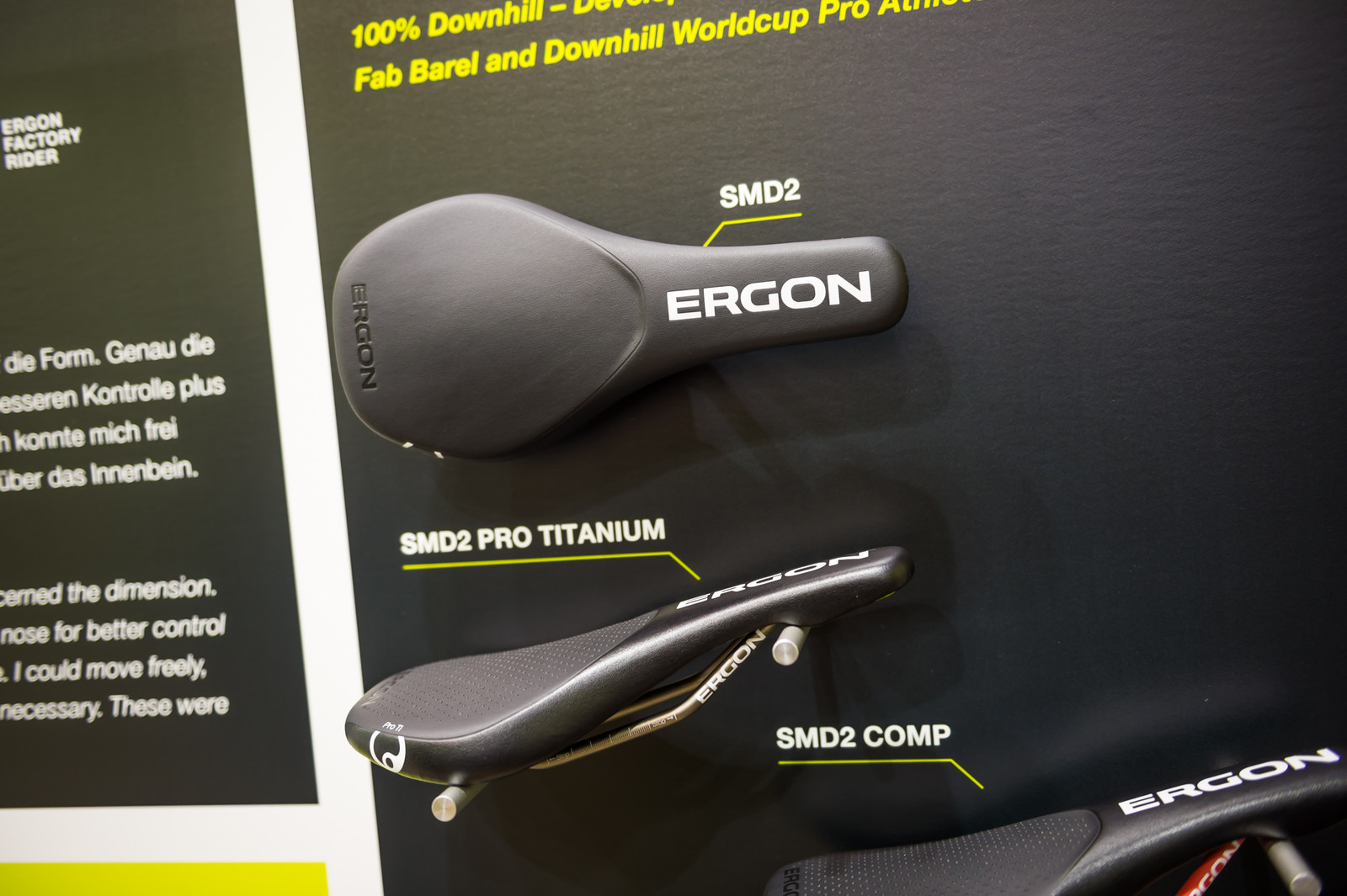 Ergon SMD2 Saddles - EUROBIKE - 2017 Mountain Bike Components ...