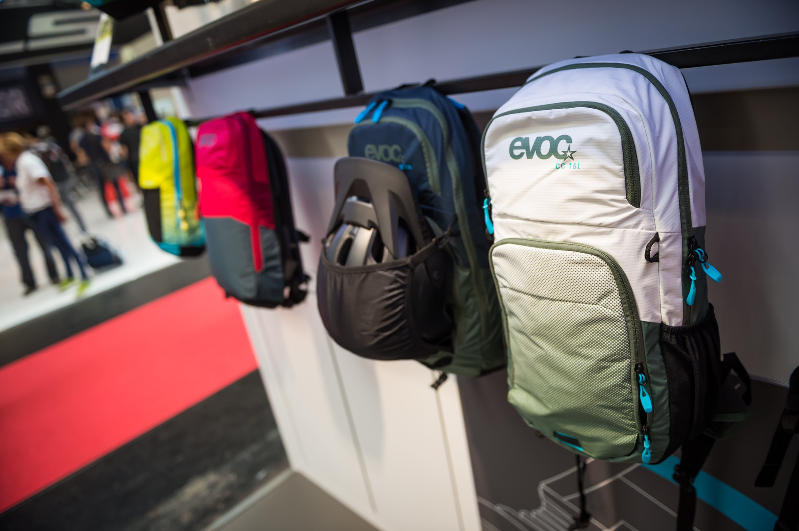 Evoc Climate Control Packs and 3L Hip Pack - EUROBIKE - 2017 Mountain ...