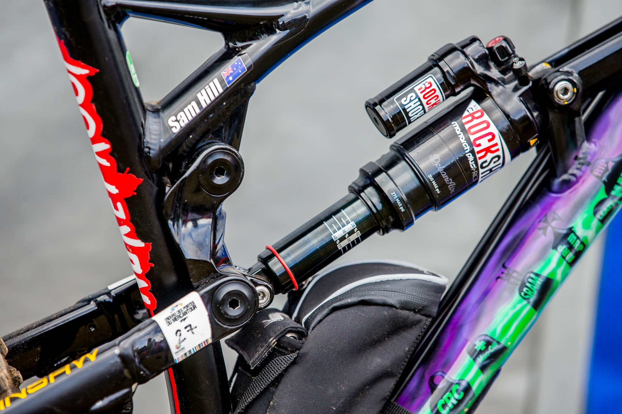 Sam Hill's Grave Digger Nukeproof Mega 275 - Pro Bike Check - Sam Hill ...