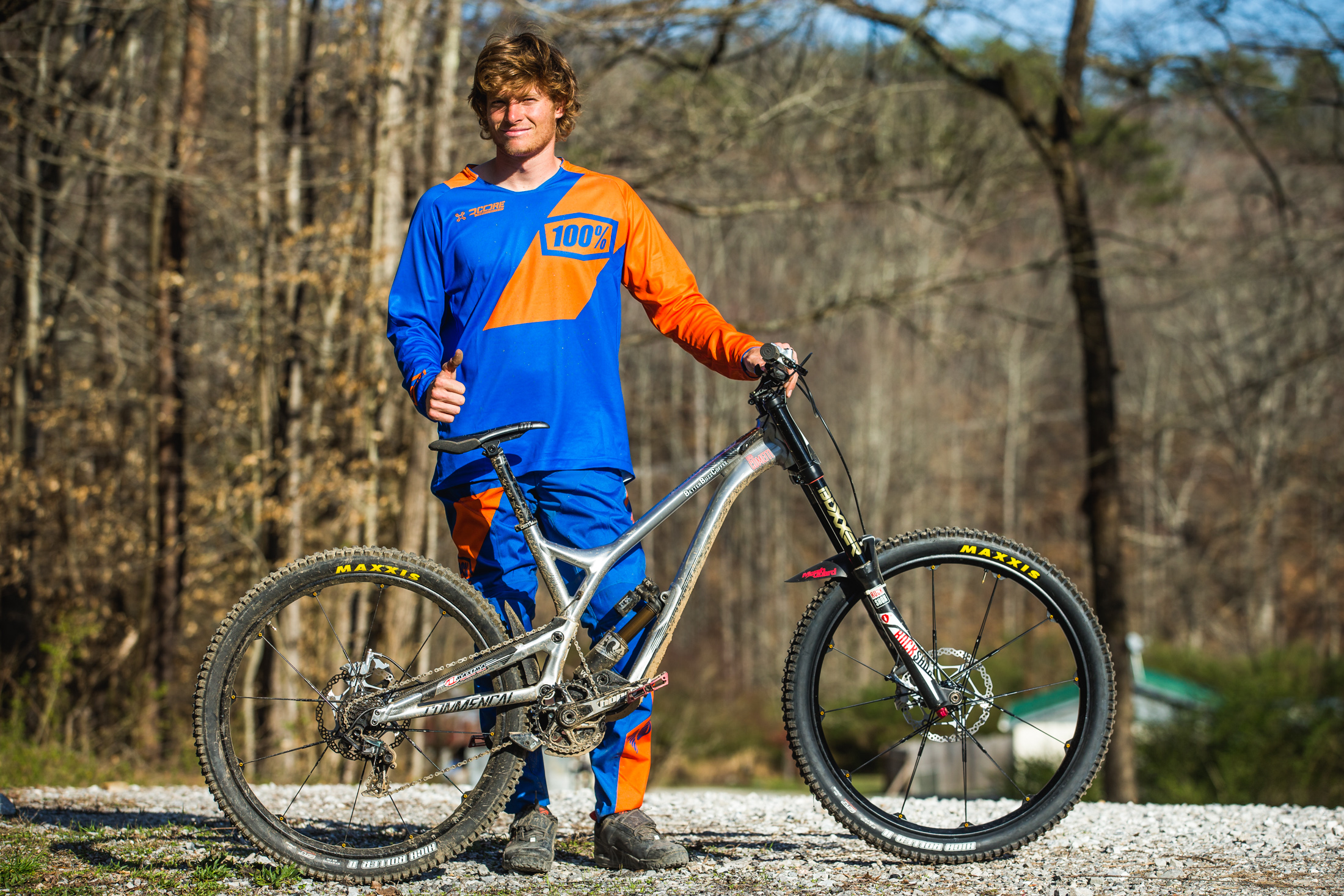 Pro GRT Pro Bike - Luca Cometti's Commencal Supreme DH V4 - Pro Bikes ...