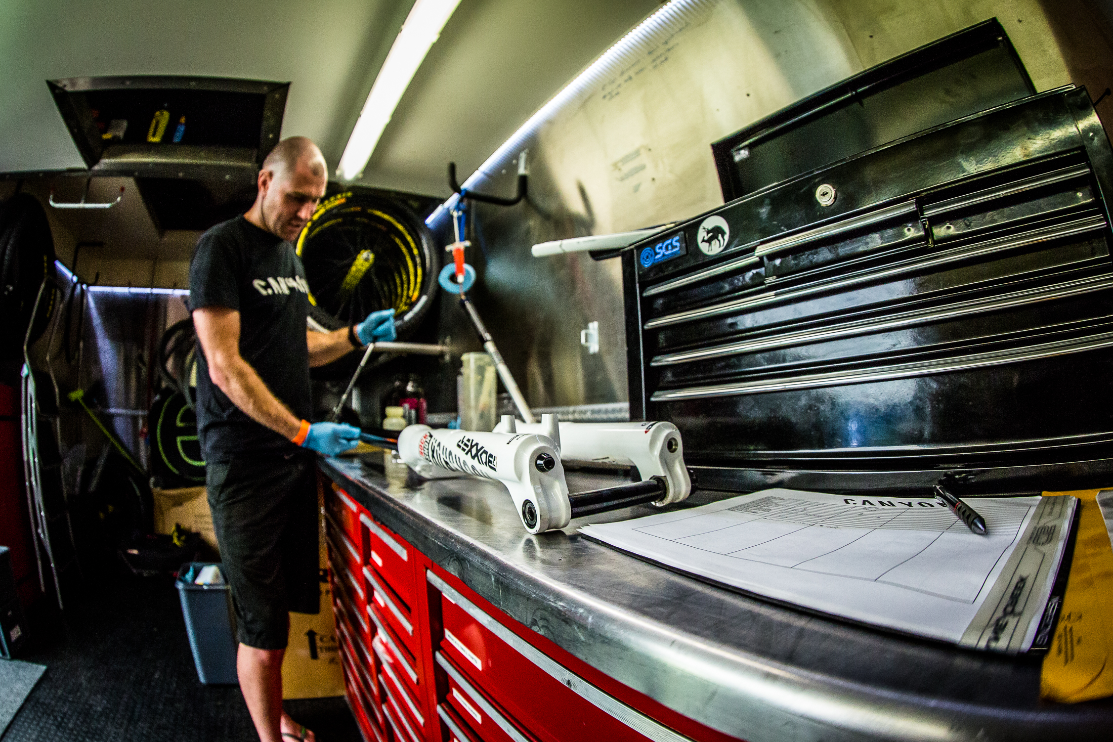 BoXXer Service by Nigel Reeve in the Canyon Pits - PIT BITS ...