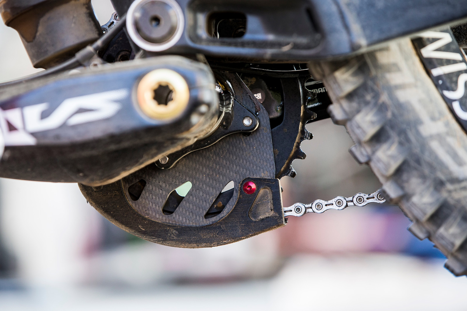 Carbocage Bash Guard - PIT BITS - Lenzerheide World Cup DH - Mountain ...