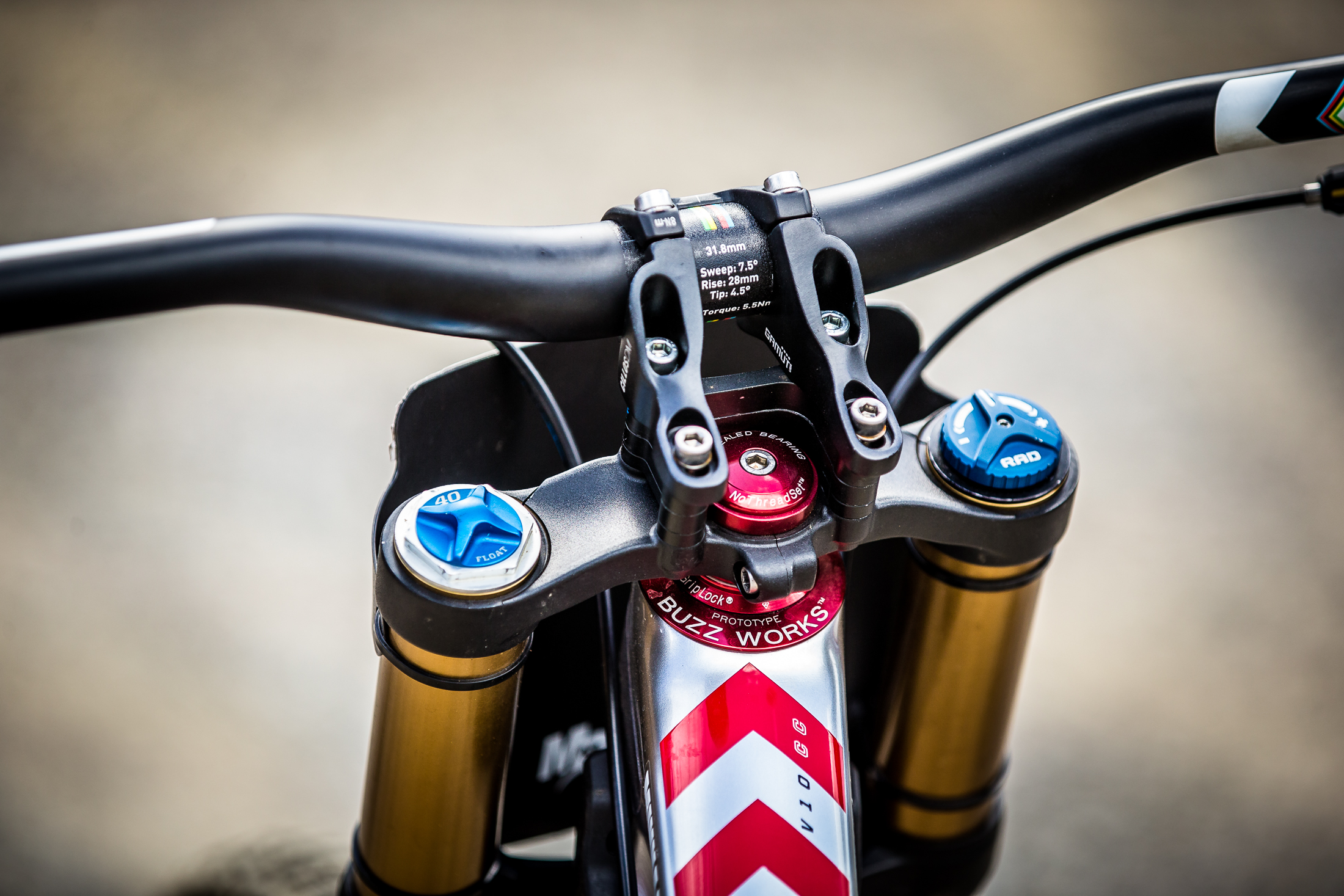 Greg Minnaar's Gamut Stem and Enve Handlebar - WINNING BIKE: Greg ...
