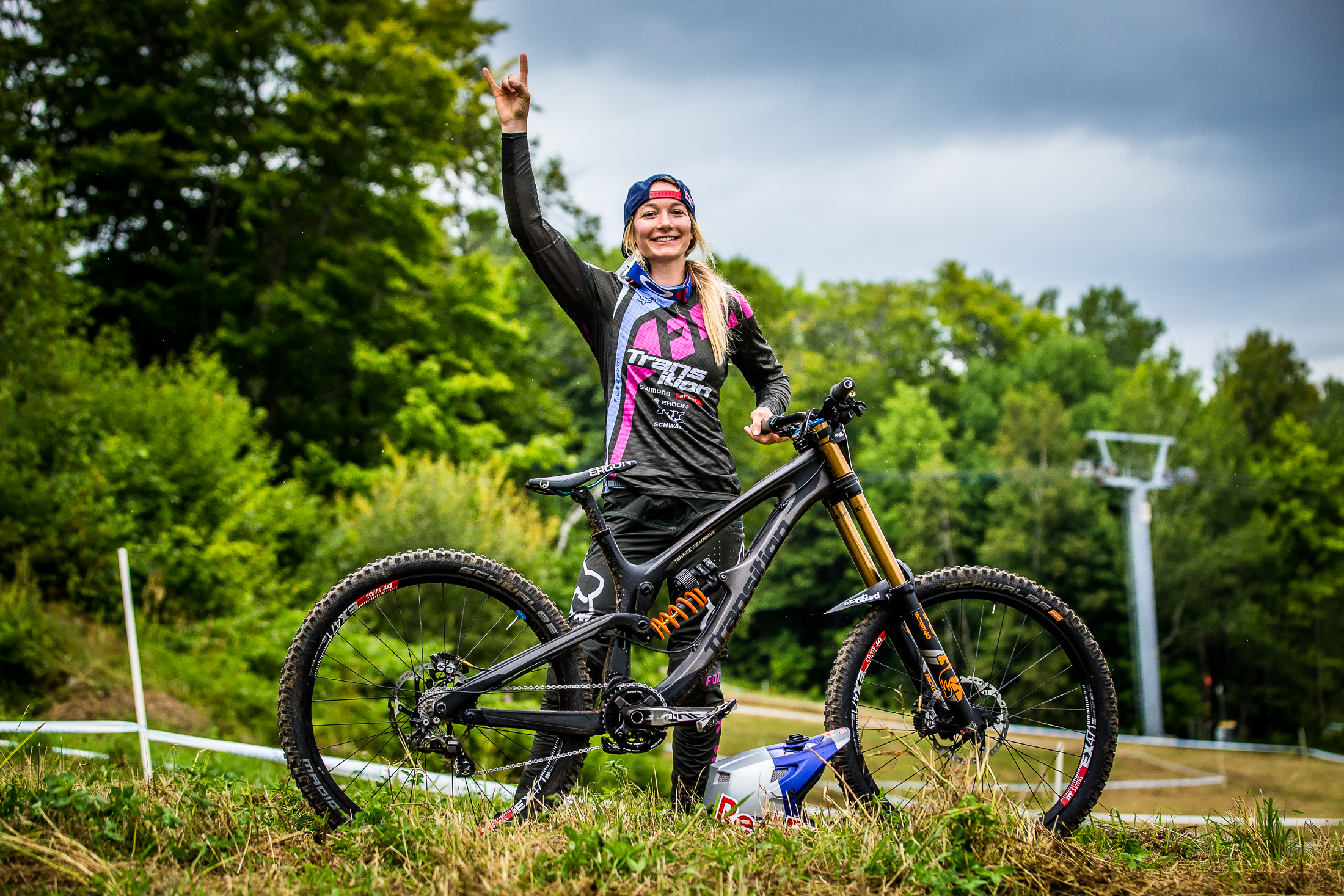 MSA17 N3X3790 - WINNING BIKE: Tahnee Seagrave's Transition TR11 - Mountain Biking Pictures ...
