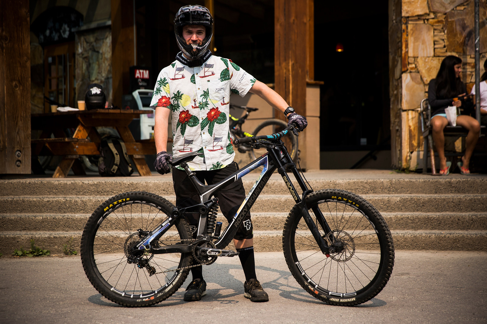 Dylan Forbes' Rocky Mountain Iron Maiden Maiden - PIT BITS - Crankworx ...