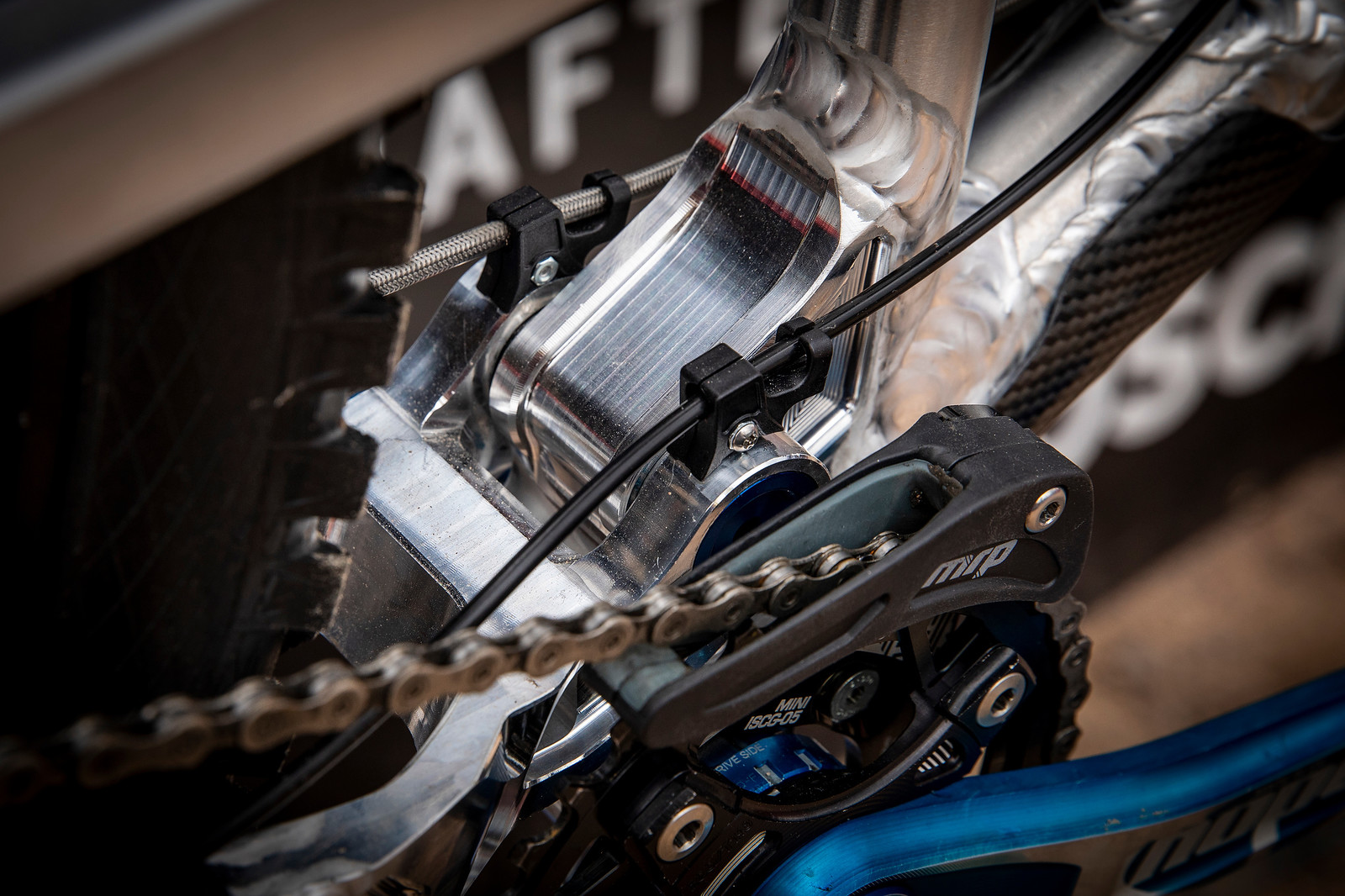 Cable Guides on Jack Reading's Prototype Nicolai 29er - PIT BITS - La ...