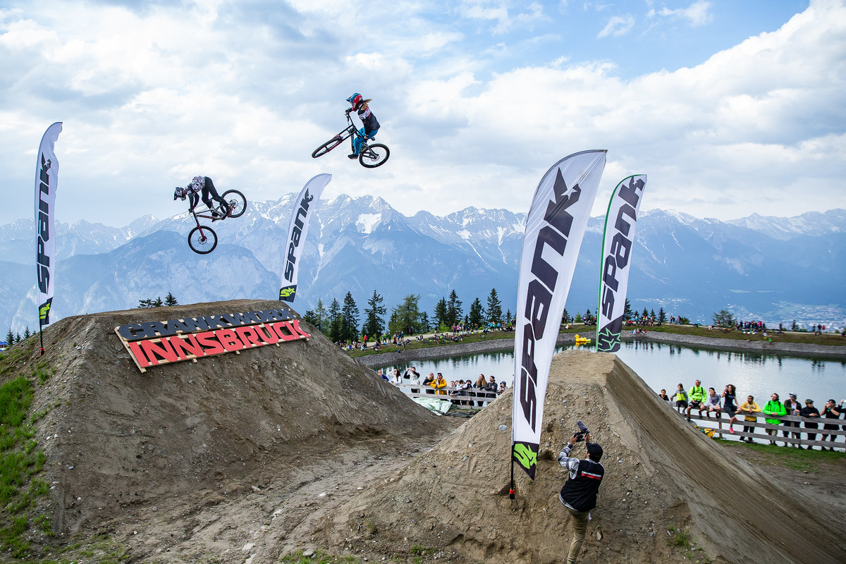 Casey Brown and Kade Edwards - European Whip Off Champs - Crankworx ...