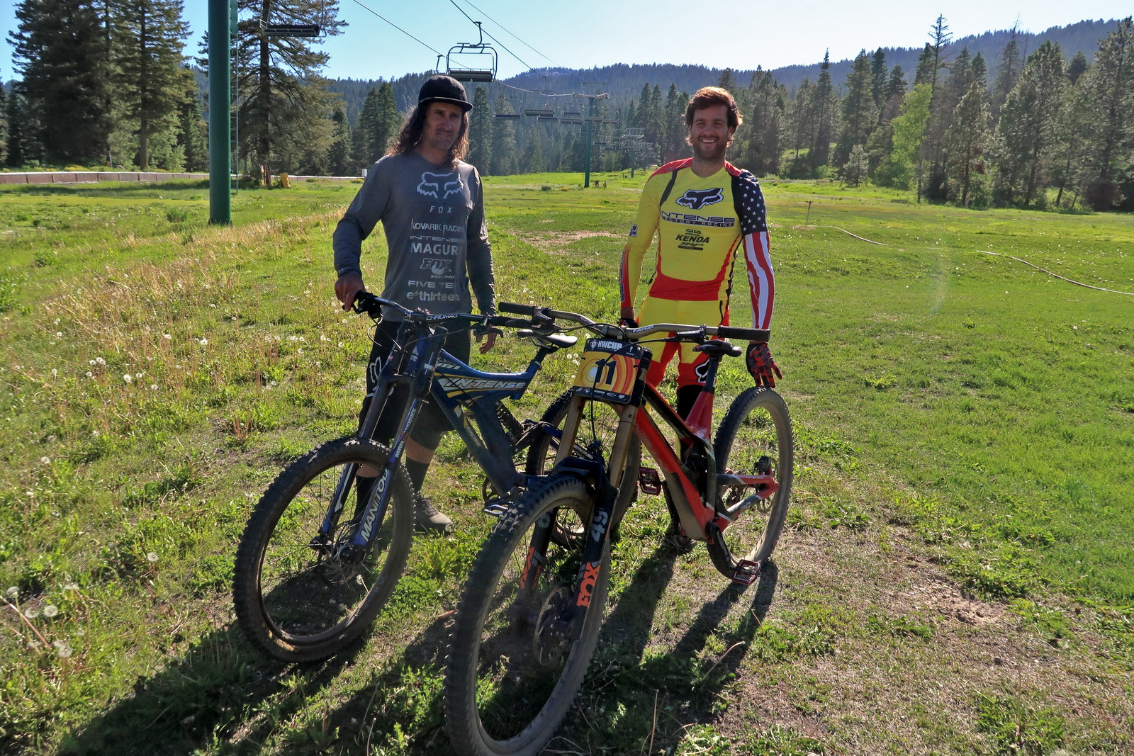 Chris Kovarik and Neko Mulally - PIT BITS - Tamarack Pro GRT / NW Cup - Mountain Biking Pictures ...