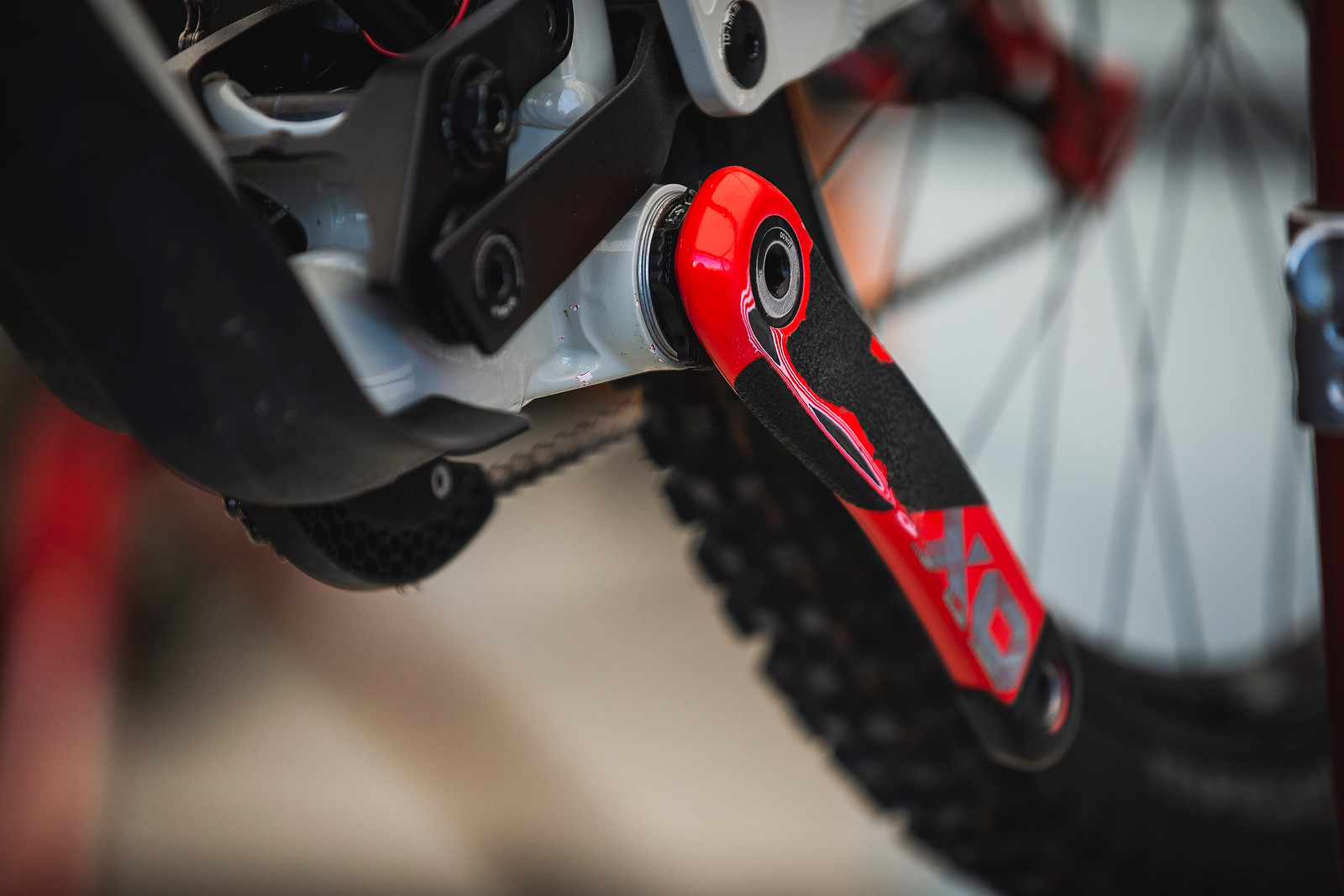 SRAM X01 DH Cranks - PIT BITS - ANDORRA WORLD CUP DOWNHILL - Mountain ...