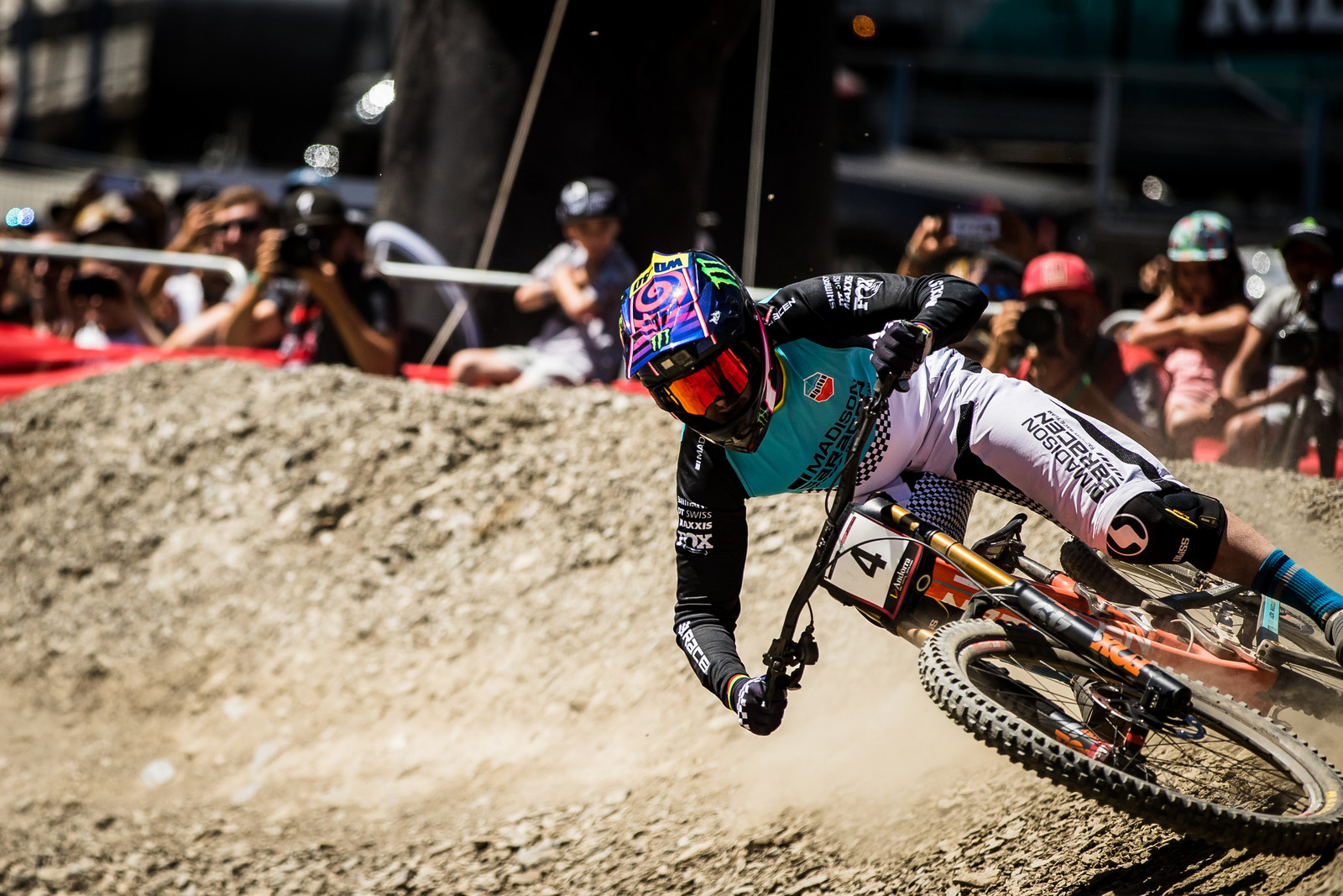 Danny Hart, Andorra World Cup DH Race Run to 5th Place - Danny Hart ...