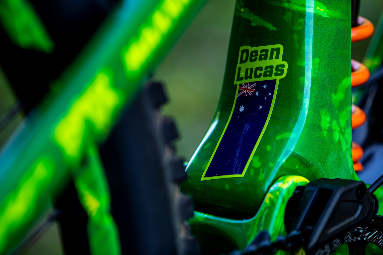 Green Dean - Scott Gambler DH Race Bikes from World Championships 2019 ...