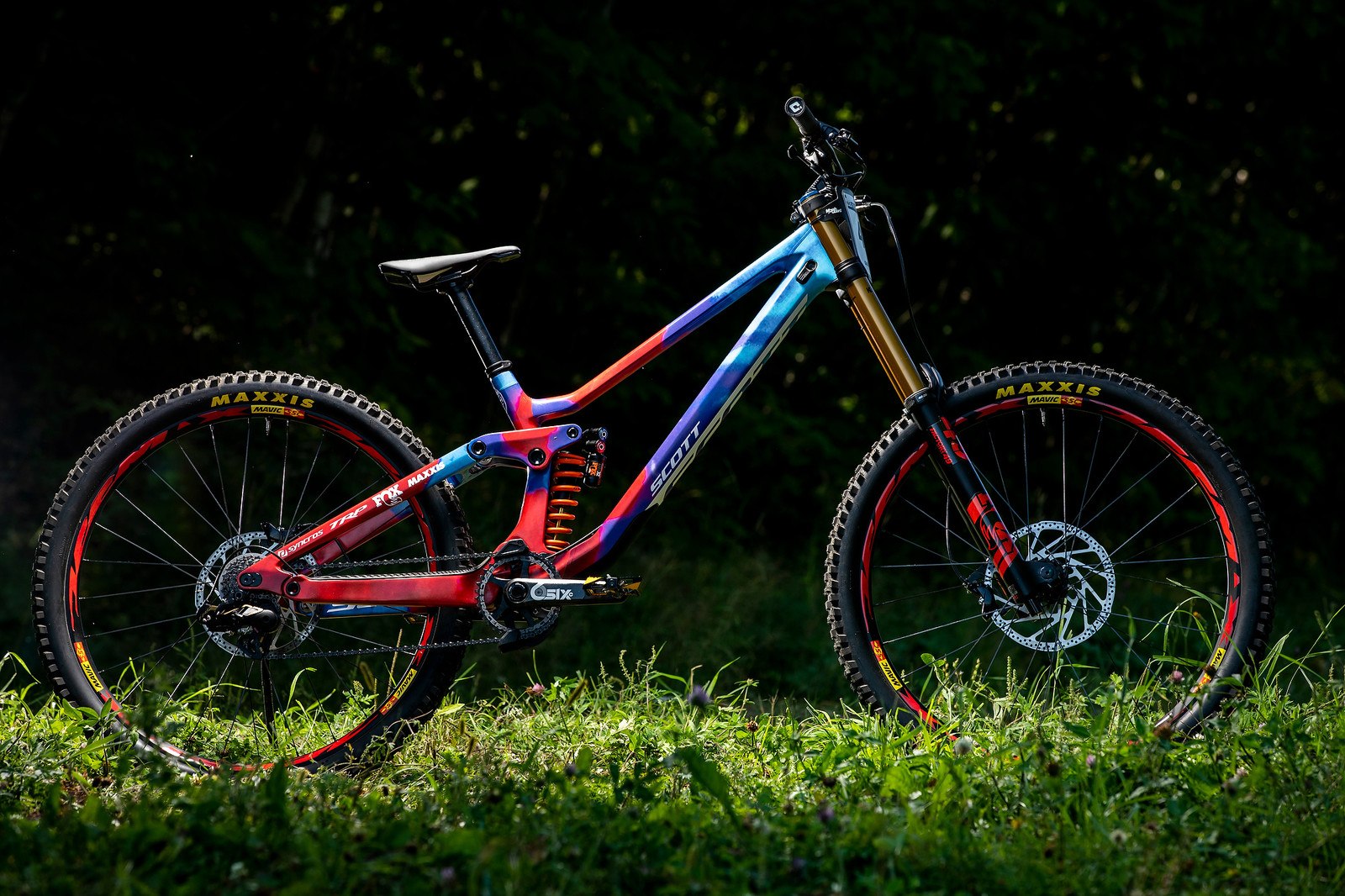 Flo Payet'' Scott Gambler World Championships DH Race Bike - Scott ...