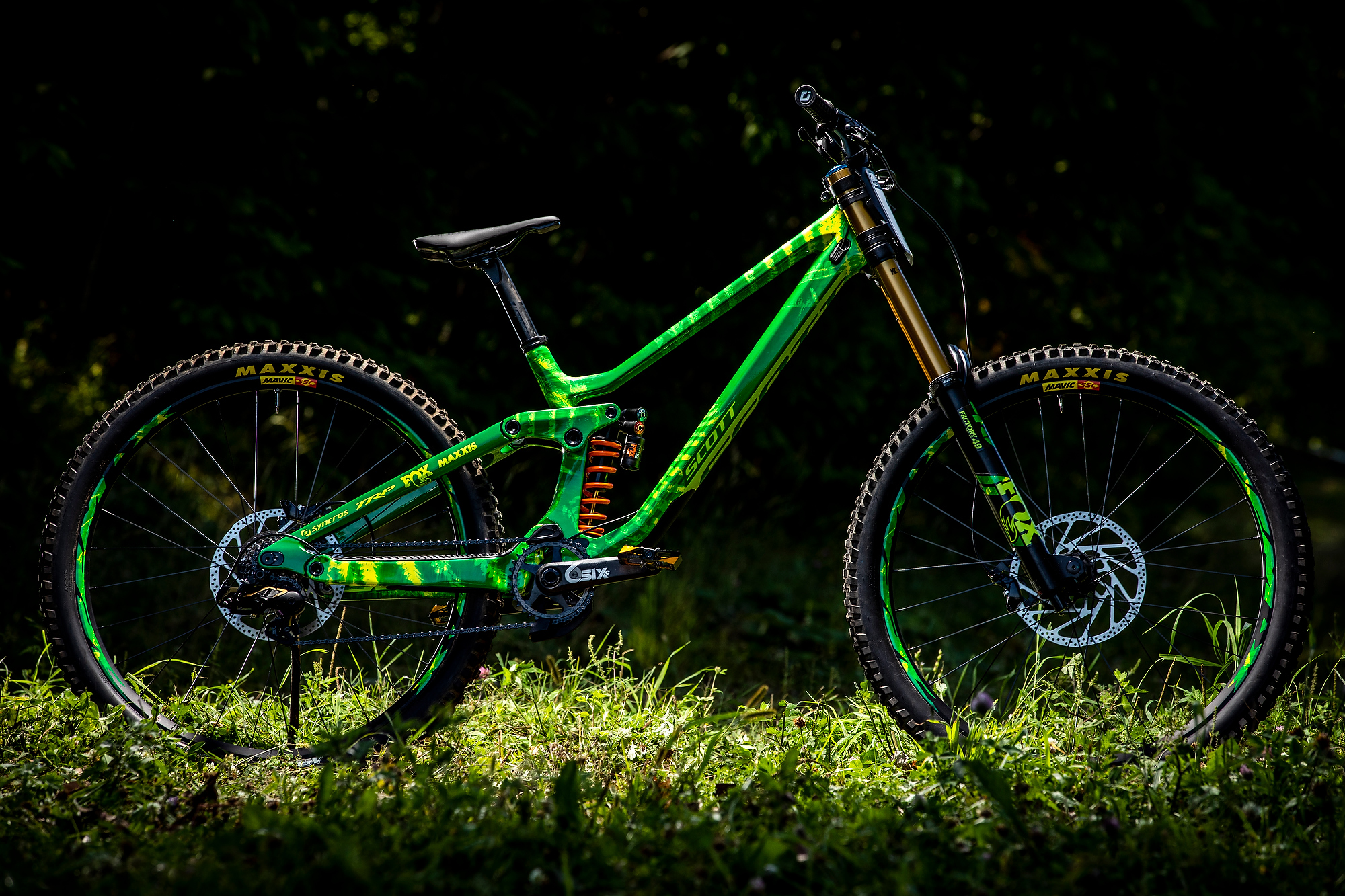 Dean Lucas' Scott Gambler World Championships DH Race Bike - Scott ...