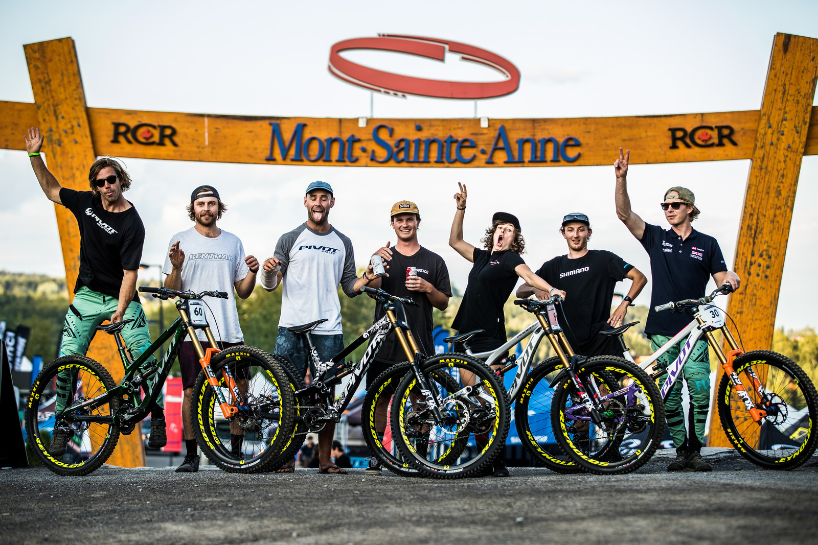 The Pivot Factory Racing Team at World Championships - Pivot World ...