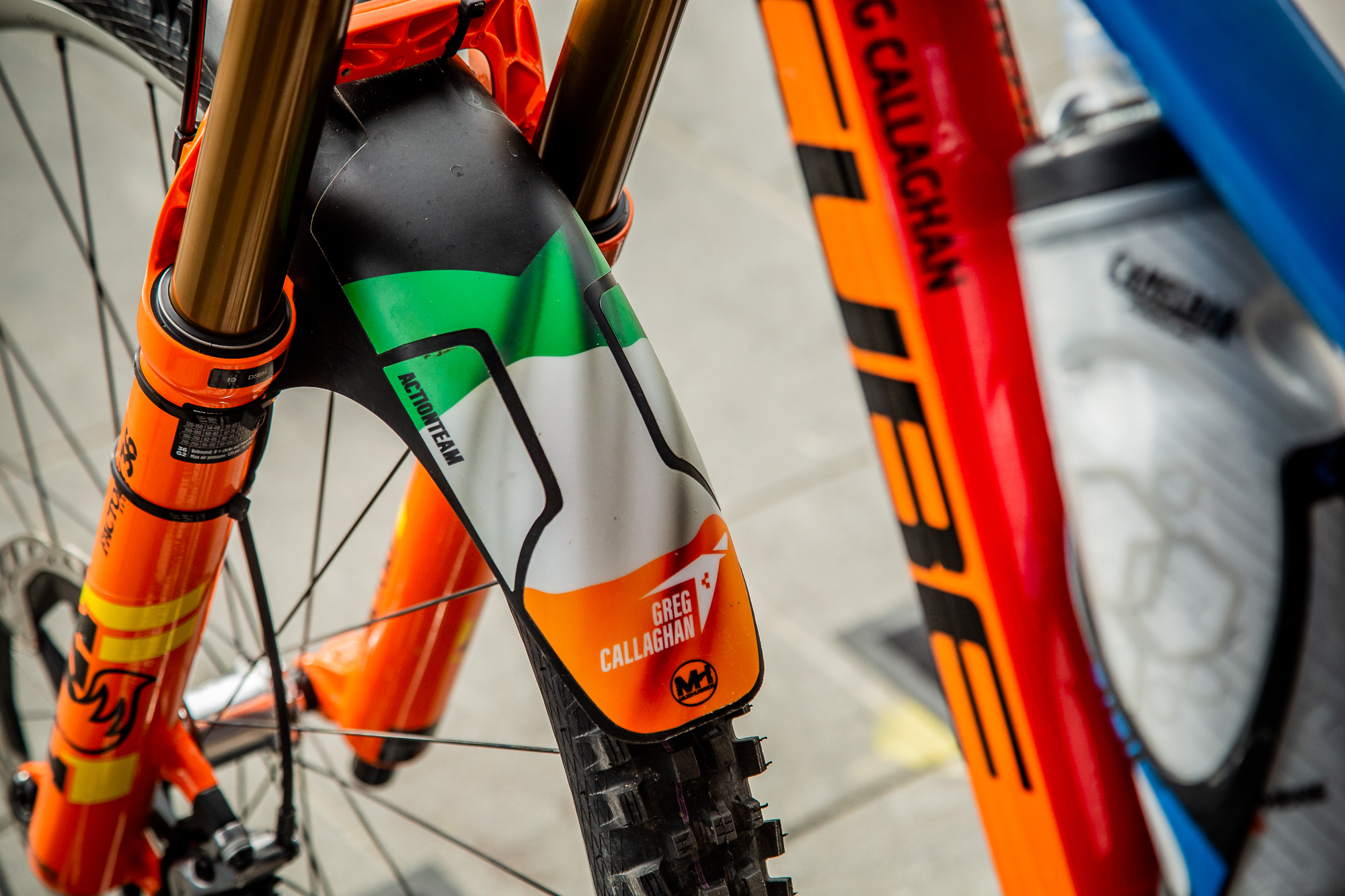 Greg Callaghan's Cube Stereo 170 - PIT BITS - Enduro Trophy of Nations ...