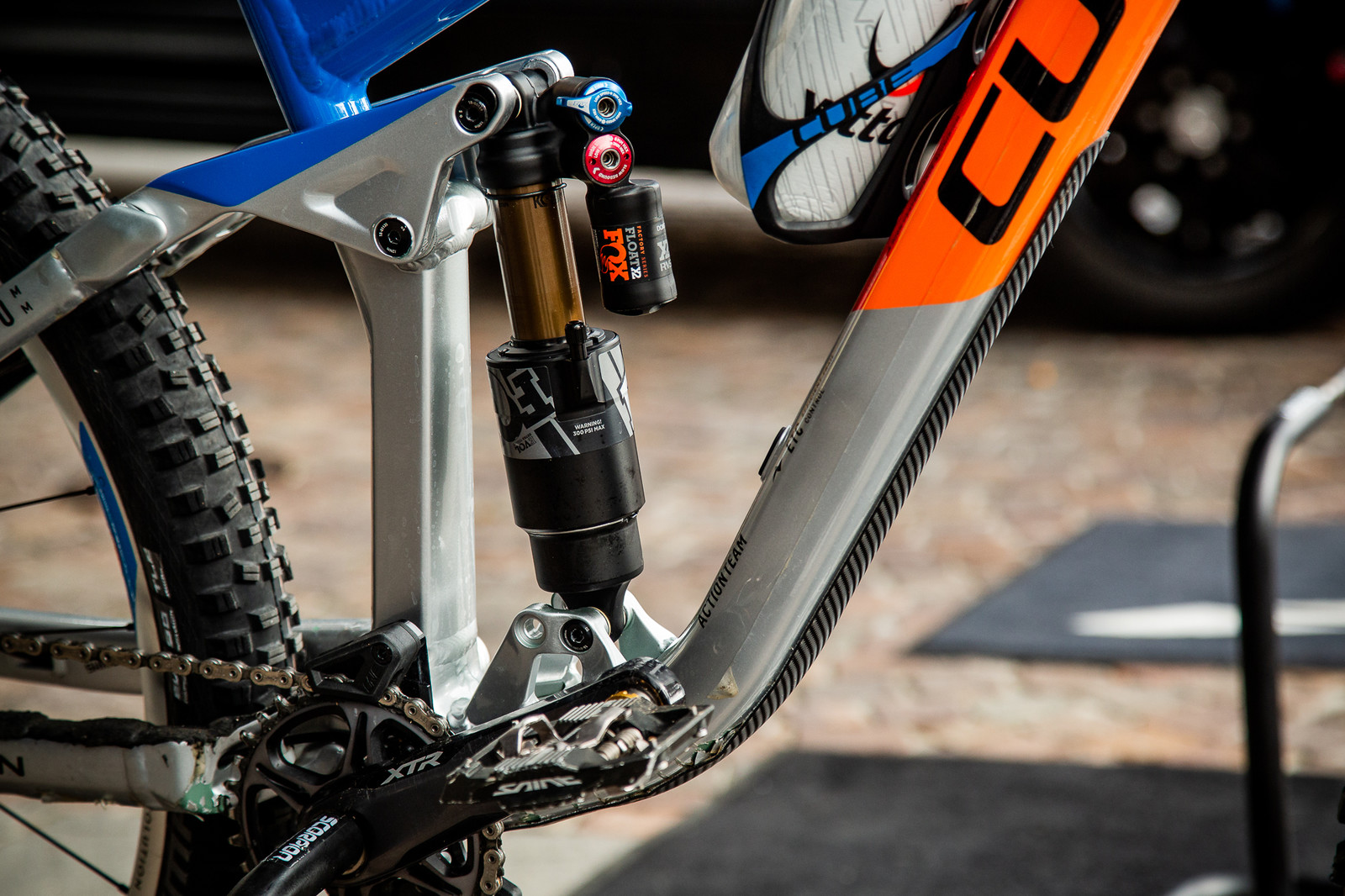 Greg Callaghan's Cube Stereo 170 - PIT BITS - Enduro Trophy of Nations ...