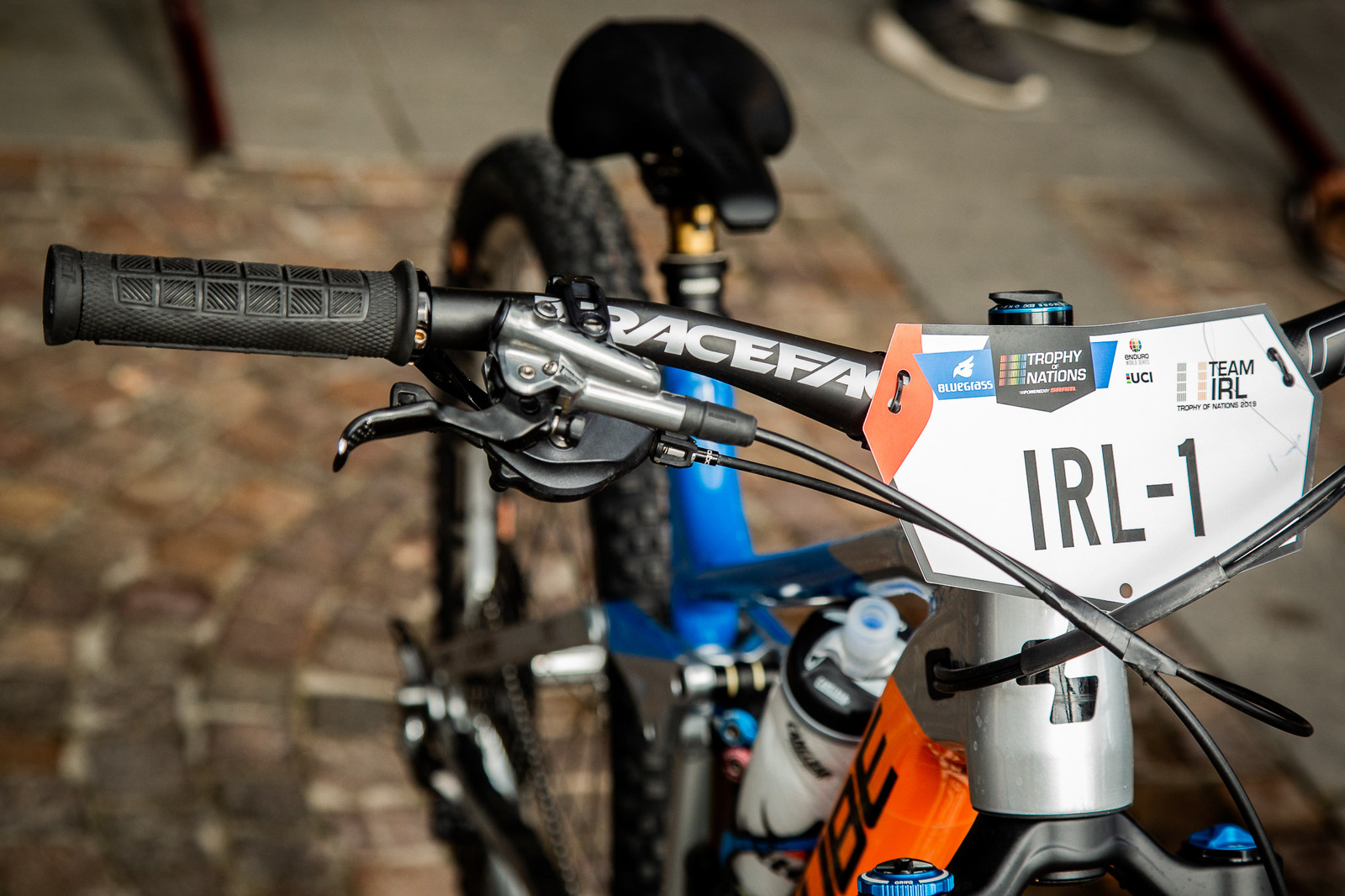 Greg Callaghan's Cube Stereo 170 - PIT BITS - Enduro Trophy of Nations ...