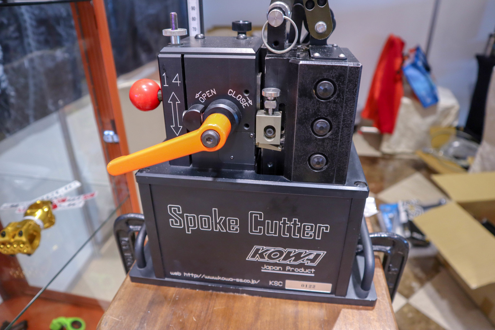 KOWA Spoke Cutter - Crazy Bike Tech from Taichung Bike Week - Mountain ...