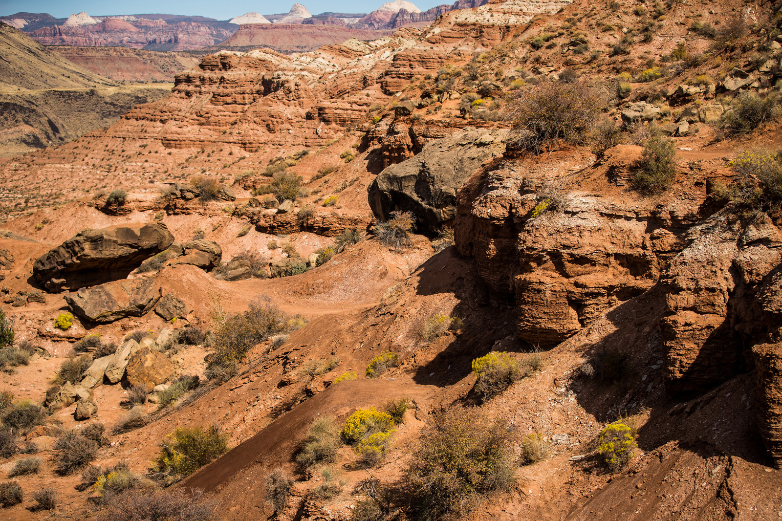 Rampage Line Options - Riding and Digging at the 2019 Red Bull Rampage ...