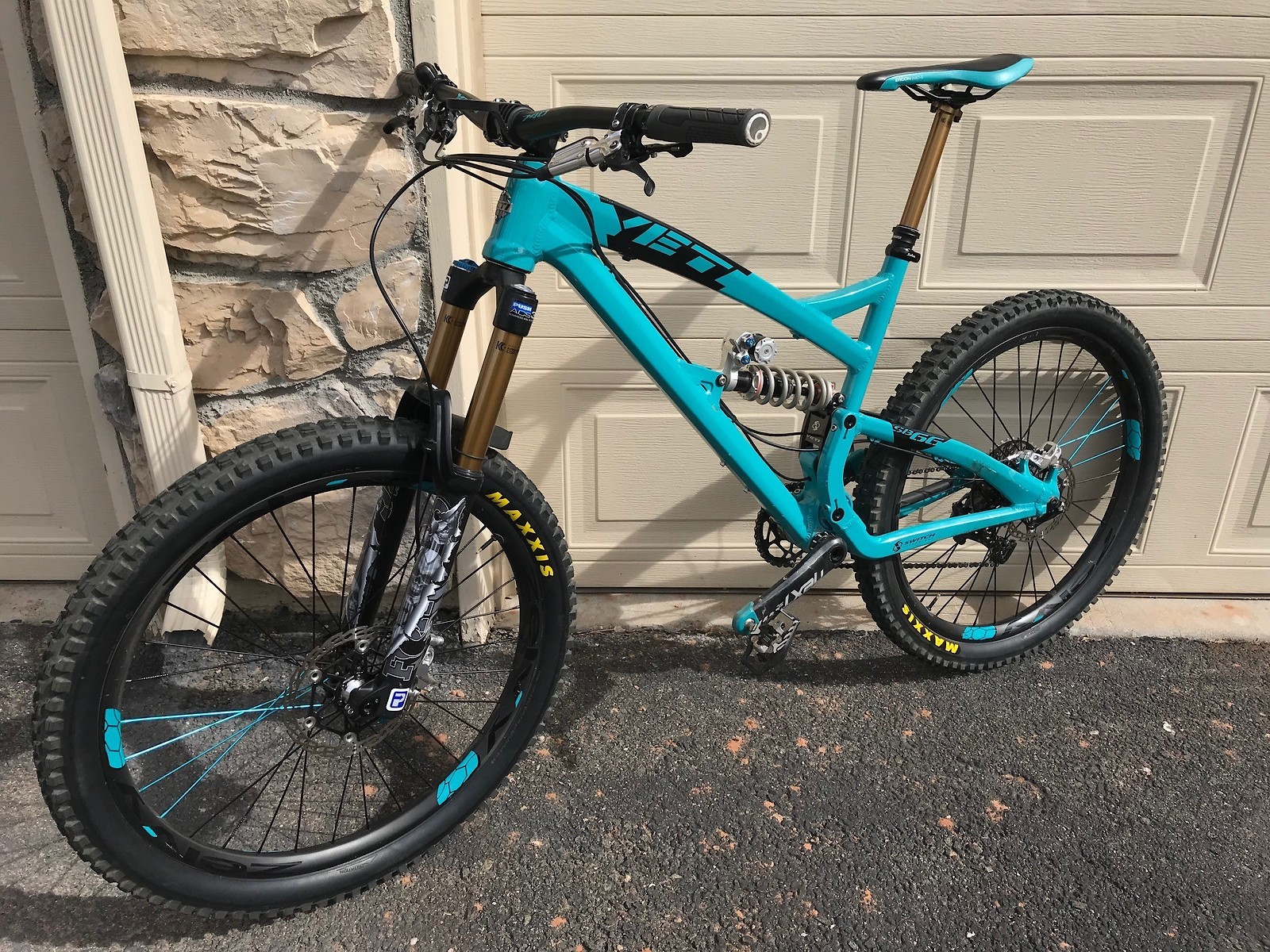 Ducfan's Yeti SB66 with PUSH Suspensions - Yeti Bikes Dream Builds from ...