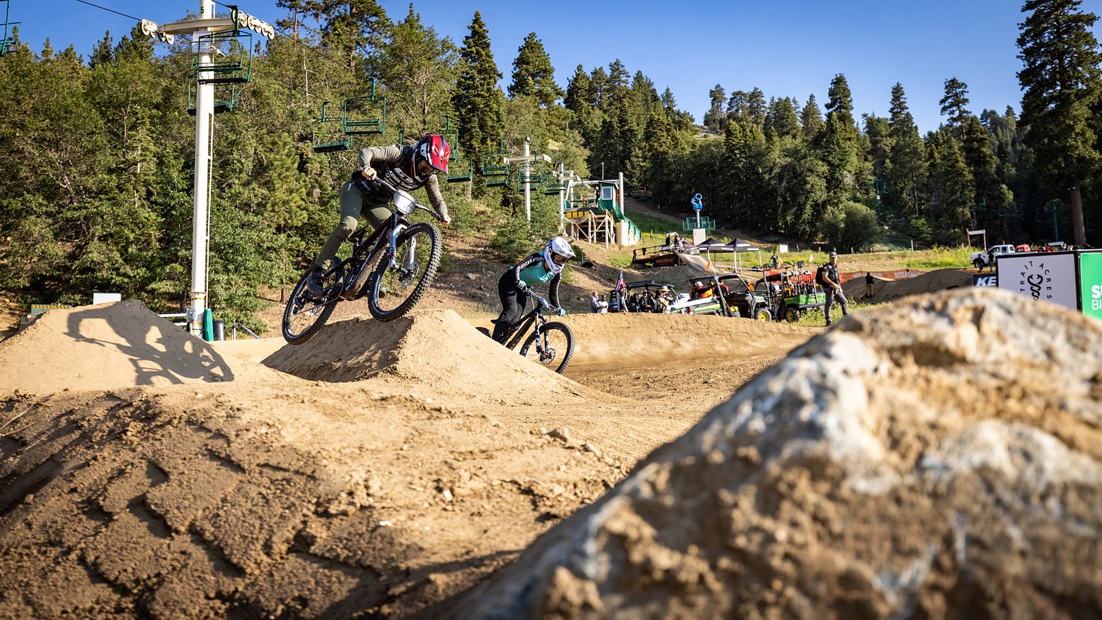 Left: Rachel Strait - Right: Xylena Hoppen - STRAIT ACRES DUAL SLALOM ...