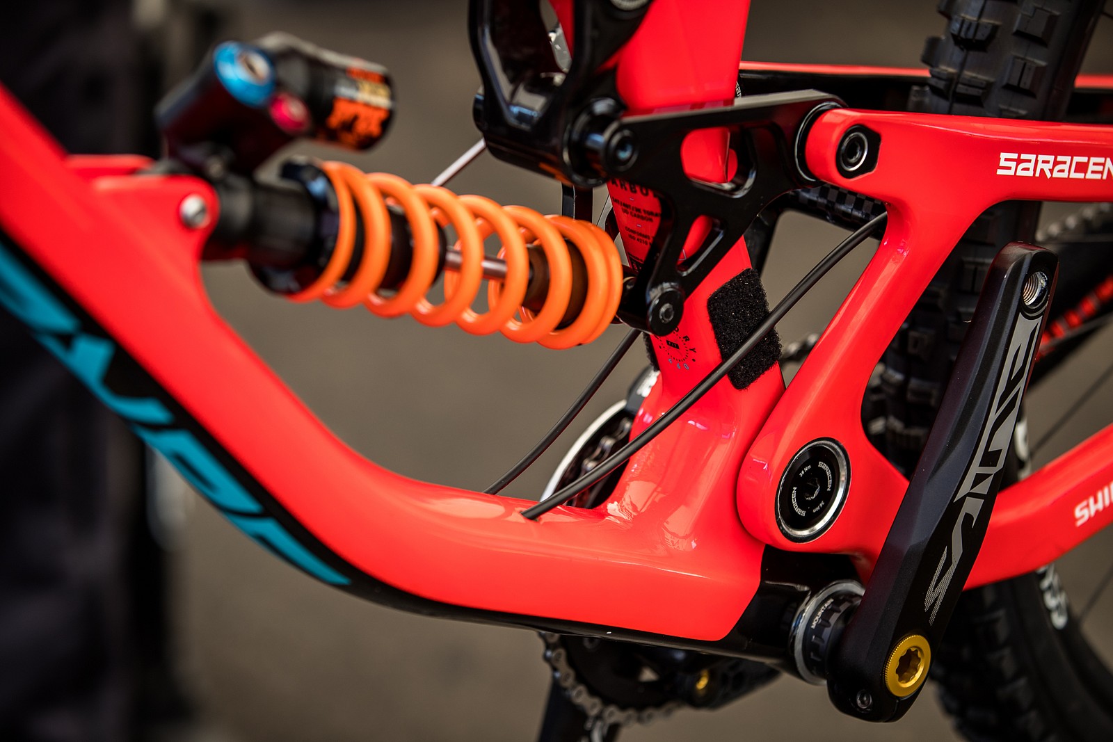 Saracen Myst - PIT BITS - Maribor World Cup Downhill - Mountain Biking Pictures - Vital MTB