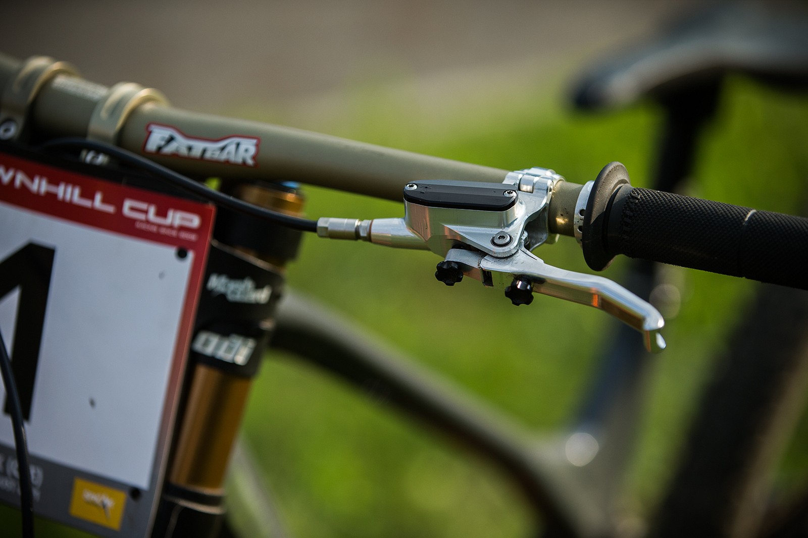 Prototype Hope V4 Brake Levers - Adam Brayton's Nukeproof Dissent with ...