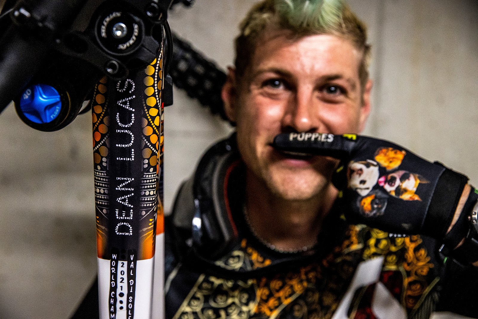 Dean Lucas and His Scott Gambler at World Champs Val di Sole - WORLD CHAMPS BIKES - Scott ...