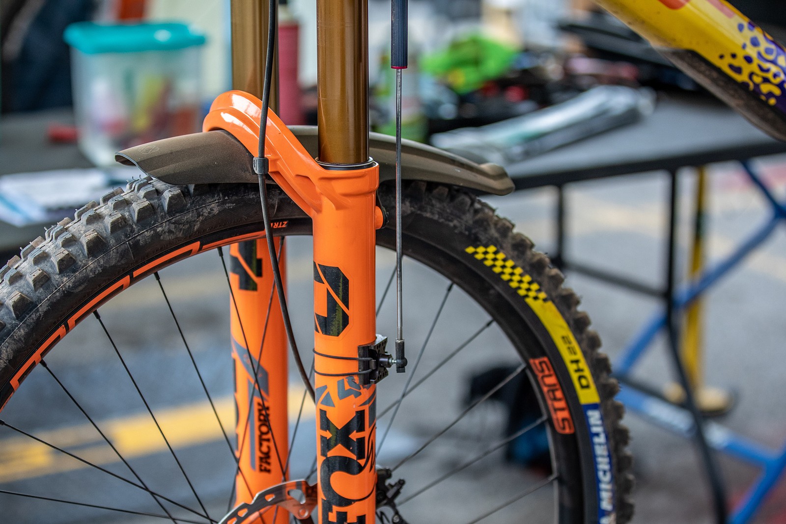 Ethan Craik's GT Fury - PIT BITS 2 - Snowshoe World Cup Downhill ...