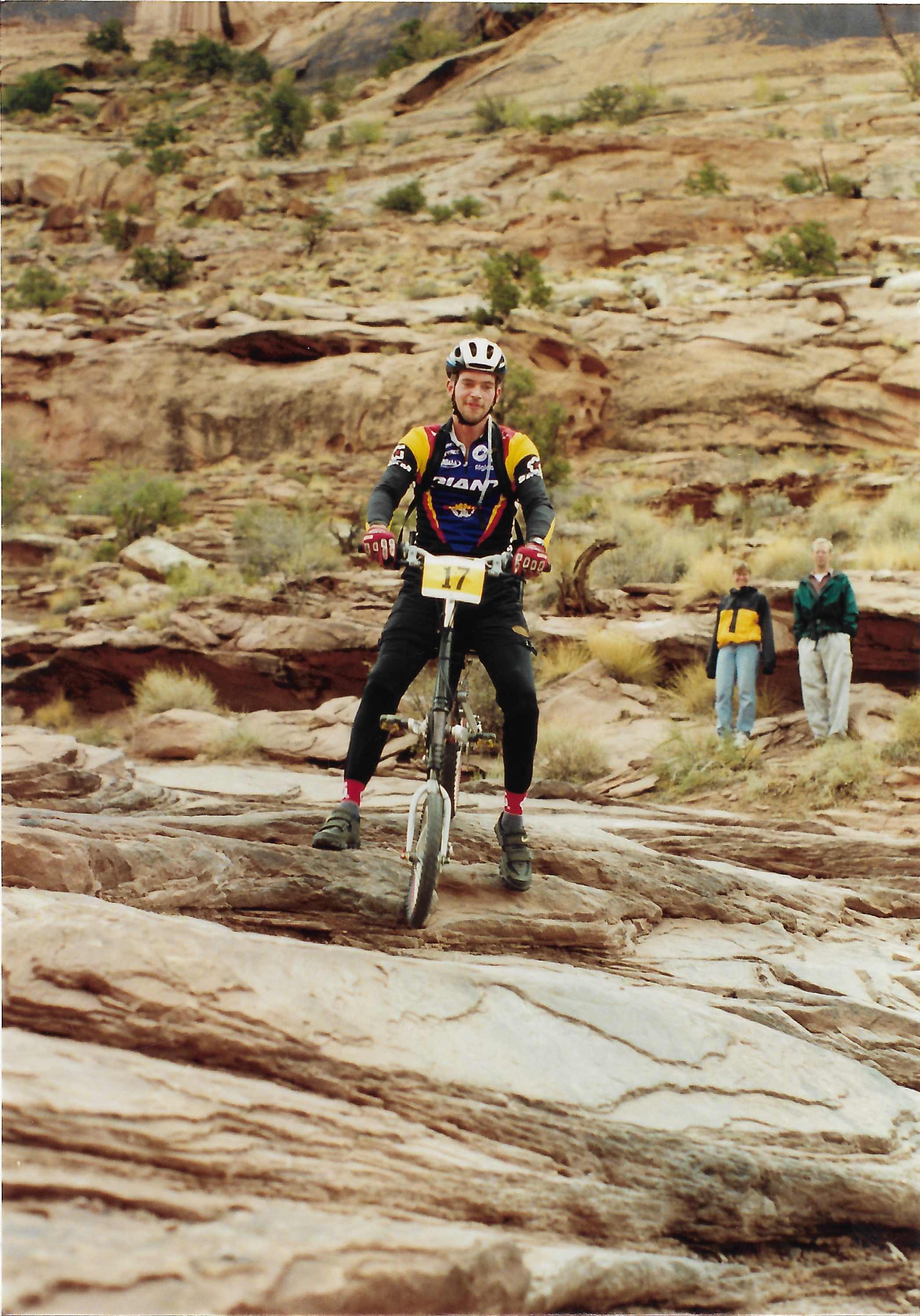The Recumbent Guy - Downhill Racing, Moab Rim Trail - 2000 - Mountain ...