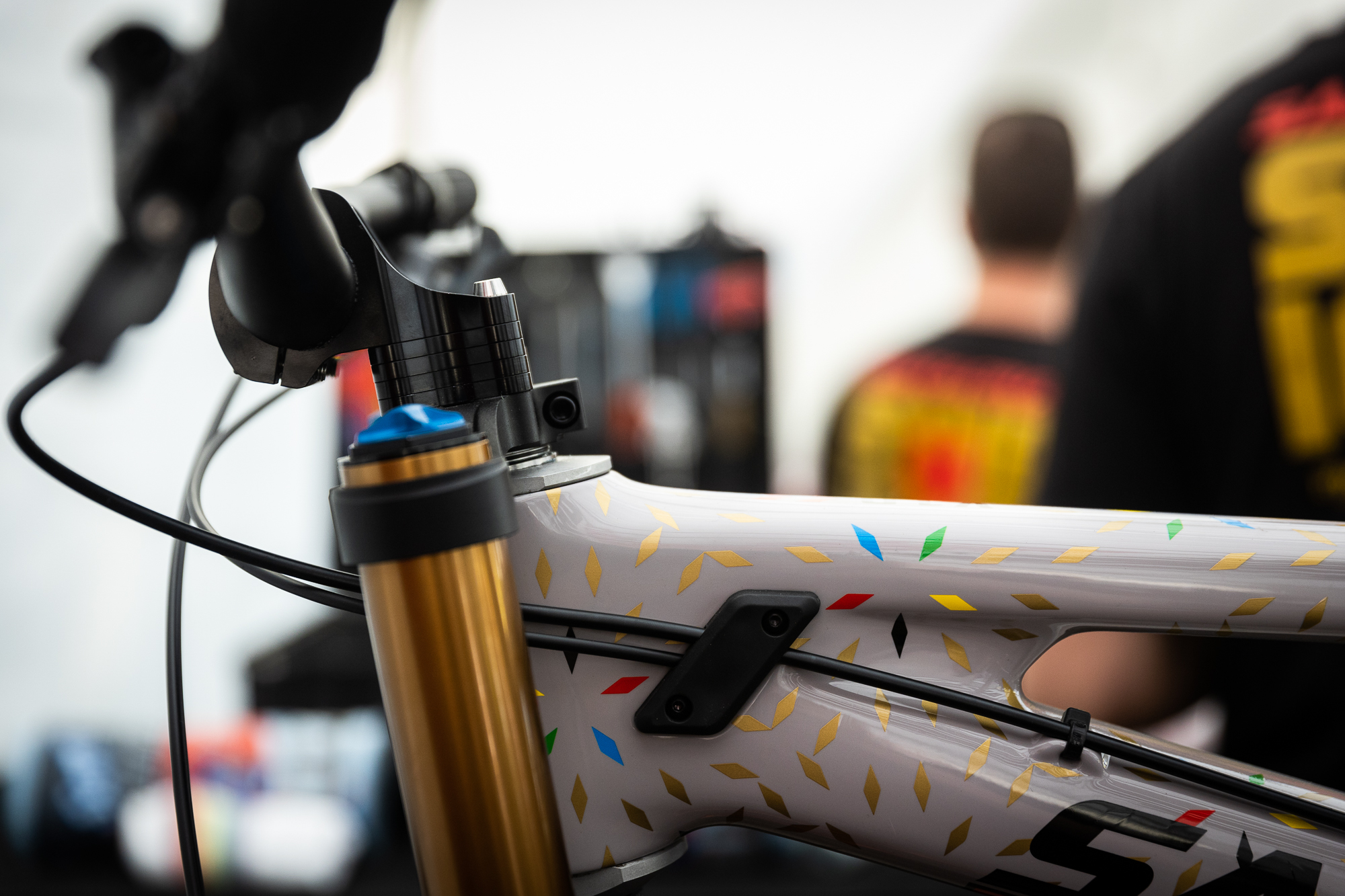 Quadruple Stacker - PIT BITS 2 - Lourdes World Cup Downhill - Mountain ...